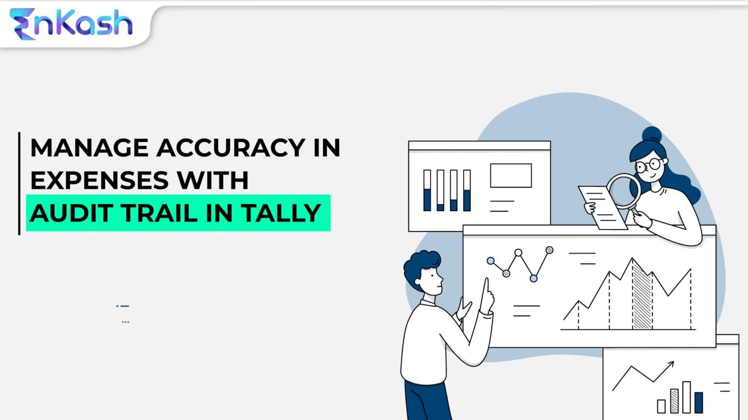 Manage Accuracy in Expenses with Audit Trail in Tally | EnKash