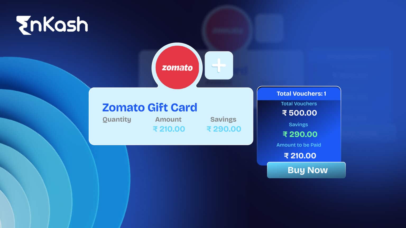 How to Buy, Add, and Redeem Your Zomato Gift Cards | EnKash